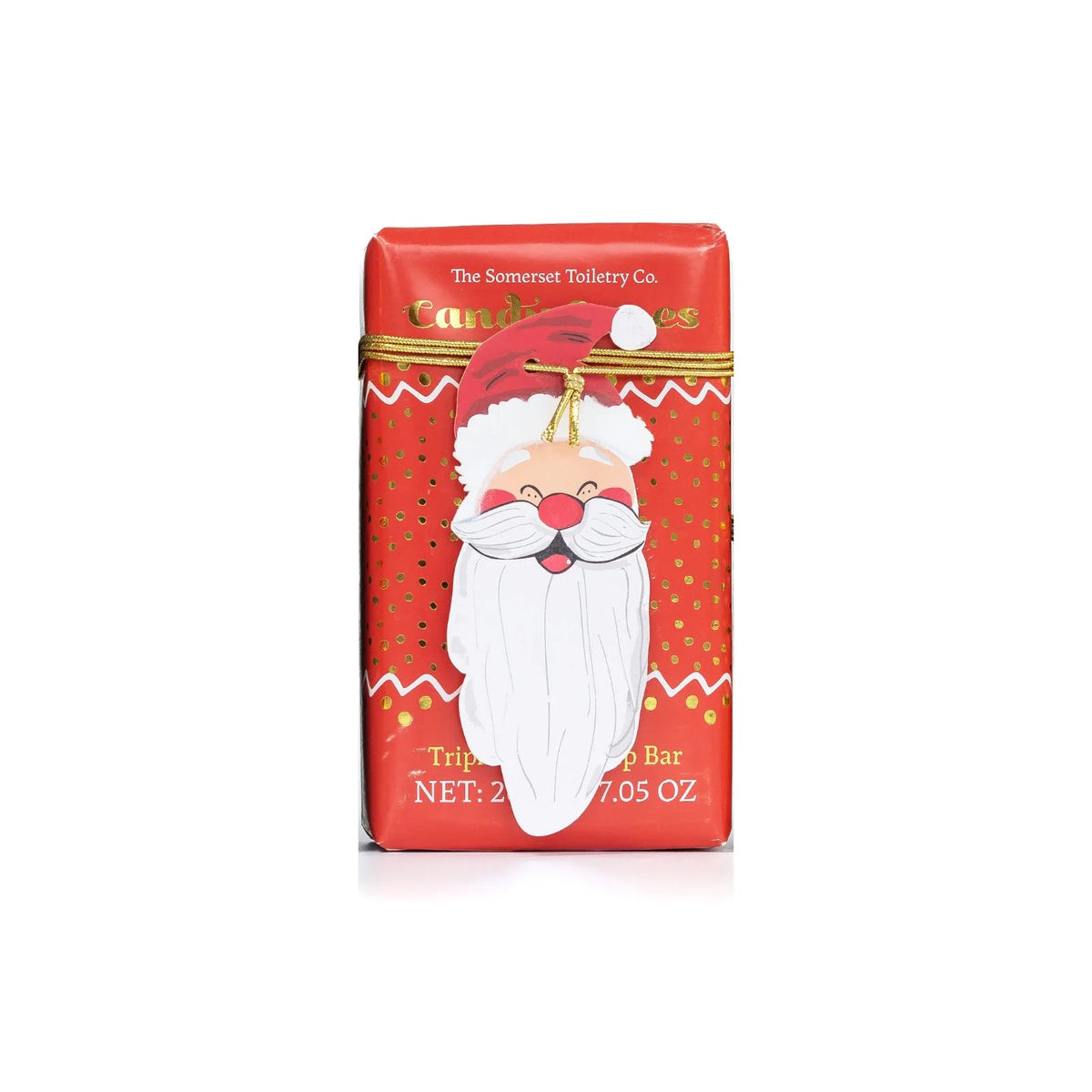 The Somerset Toiletry 200g Santa Candy Cane Soap Bar – Old Railway Line ...