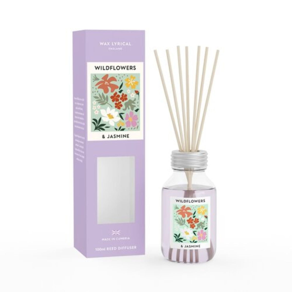 Wax Lyrical Wildflowers & Freesia 100ml Reed Diffuser – Old Railway ...