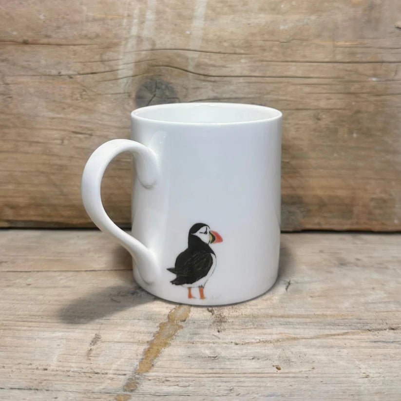 Welsh Connection Medium Parri Puffin Mug White – Old Railway Line ...