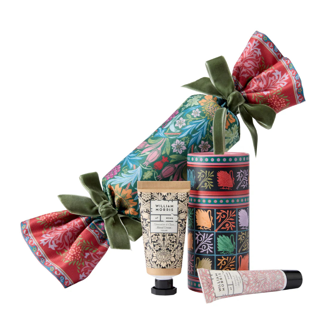William Morris Sunflower Swan Use & Reuse Fabric Cracker – Old Railway ...