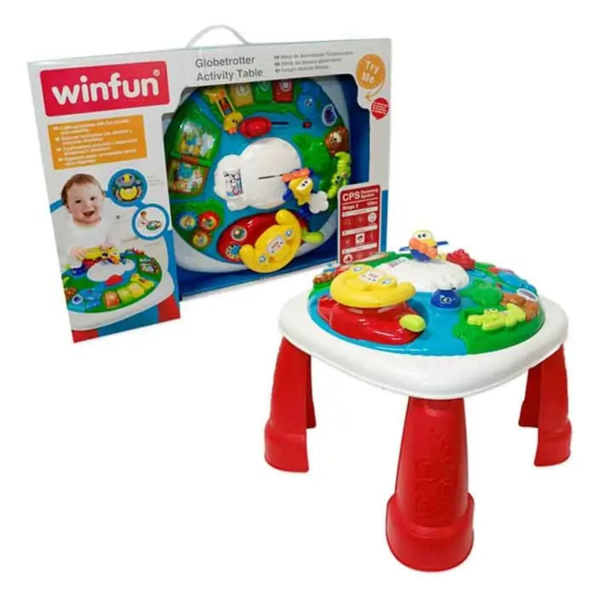 Winfun Globetrotter Activity Table – Old Railway Line Garden Centre