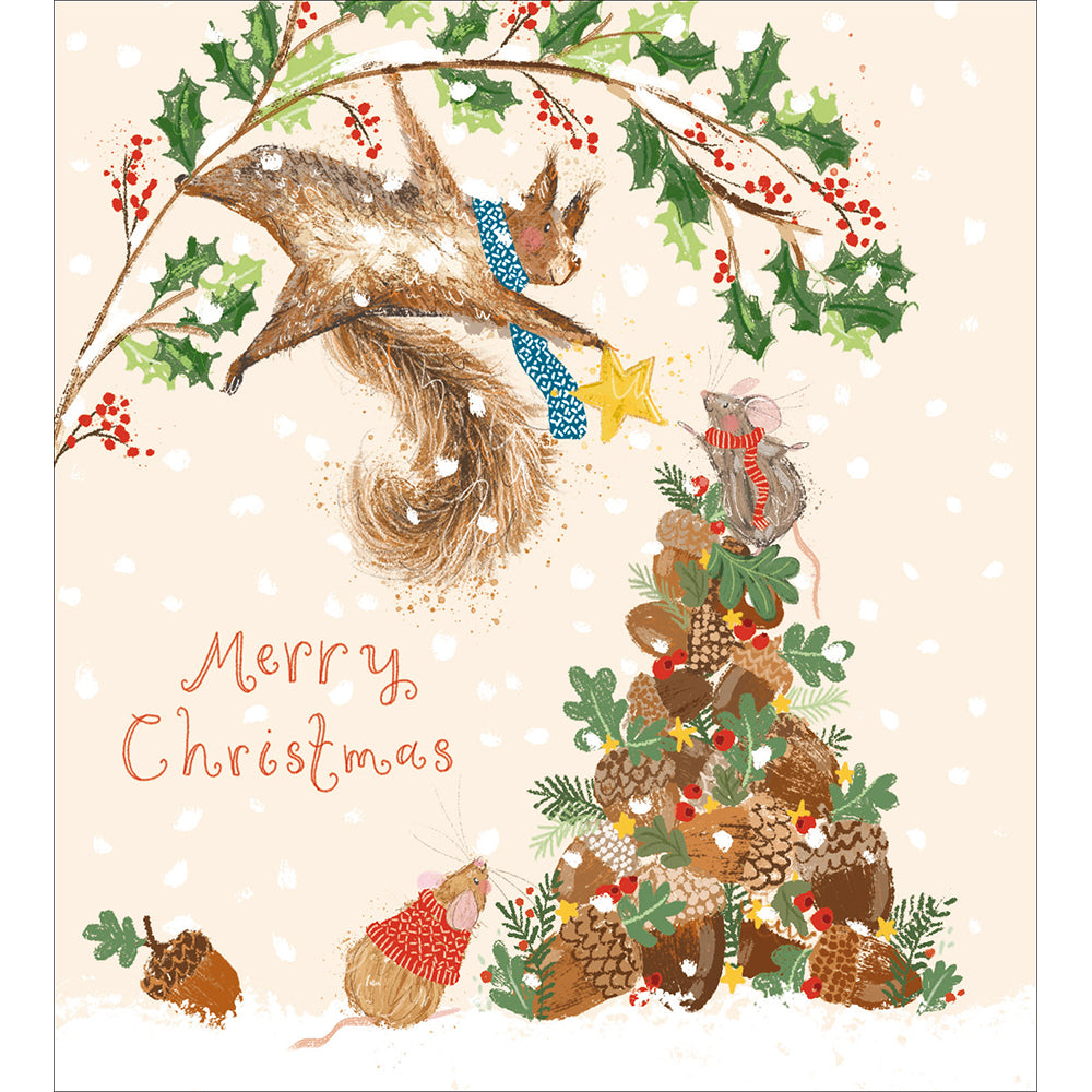 Woodmansterne Squirrel Nut Cracker Christmas Cards - Pack of 5 – Old ...