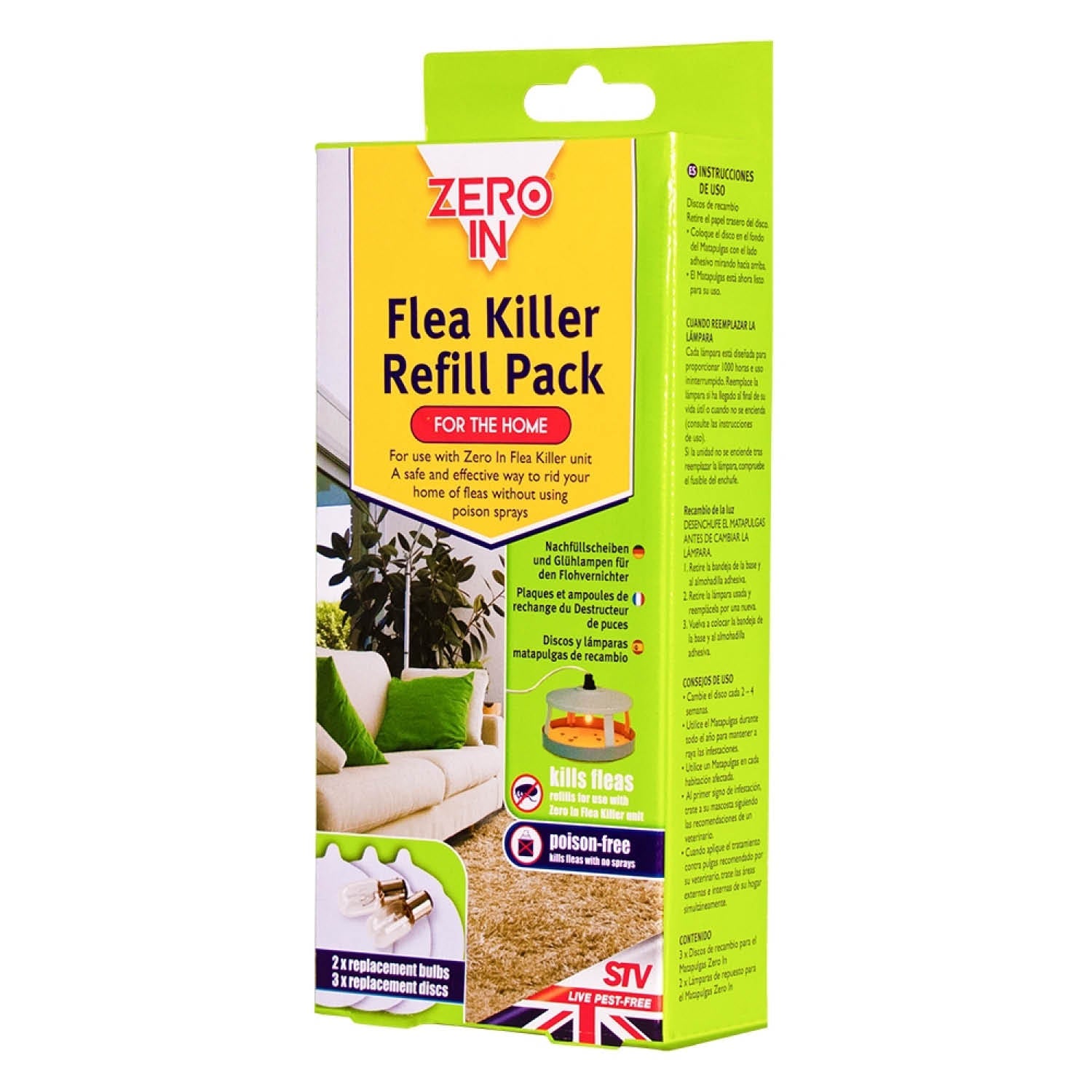 Zero In Flea Killer Refill Pack – Old Railway Line Garden Centre