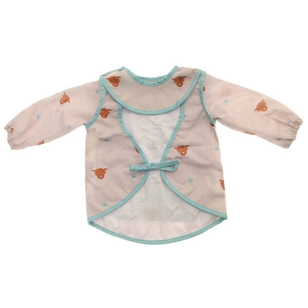 Ziggle Baby Coverall Feeding Bib Highland Cow – Old Railway Line Garden ...