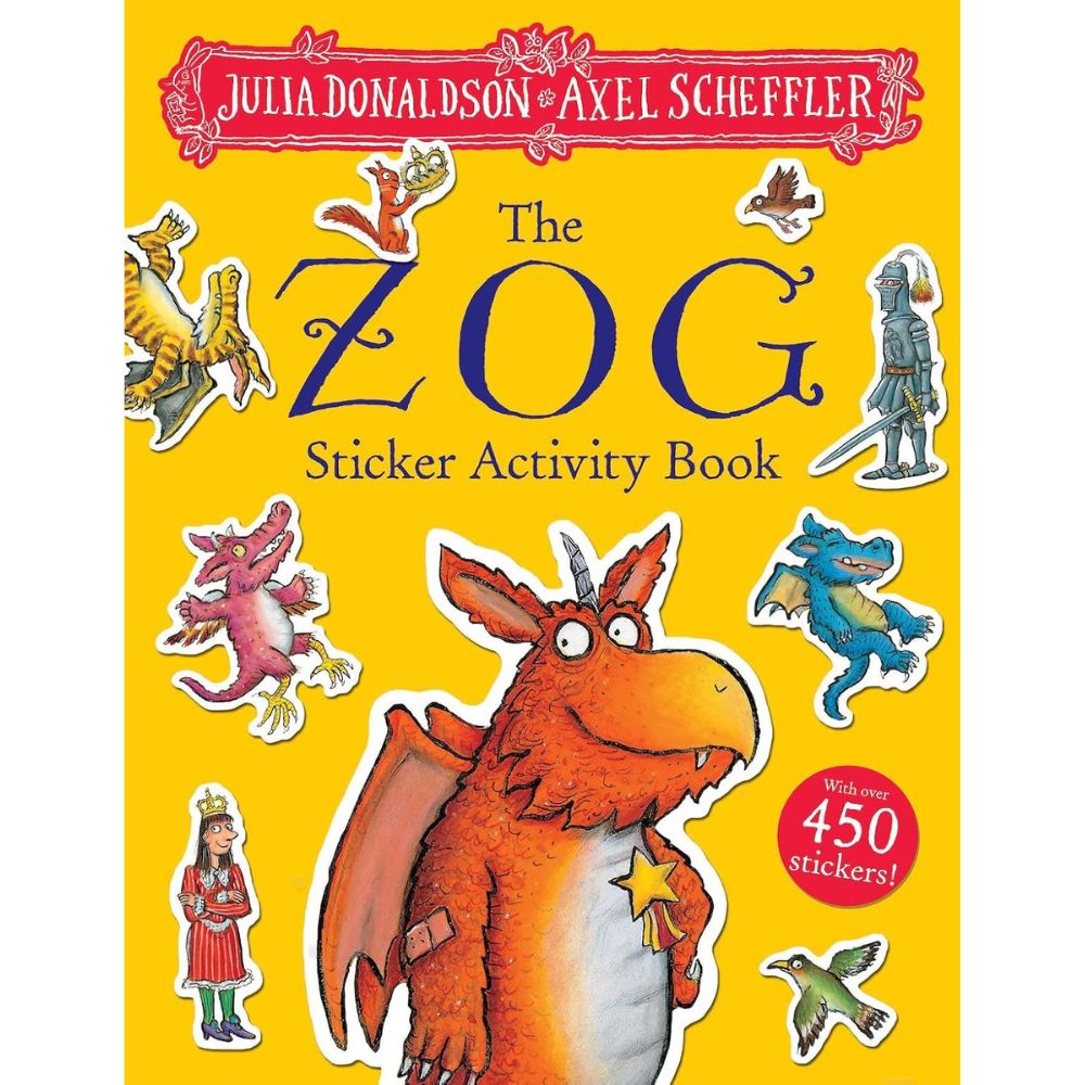 Zog Sticker Activity Book by Julia Donaldson – Old Railway Line Garden ...