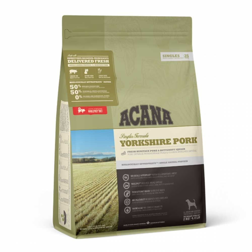 Acana 2kg Yorkshire Pork Dry Dog Food – Old Railway Line Garden Centre