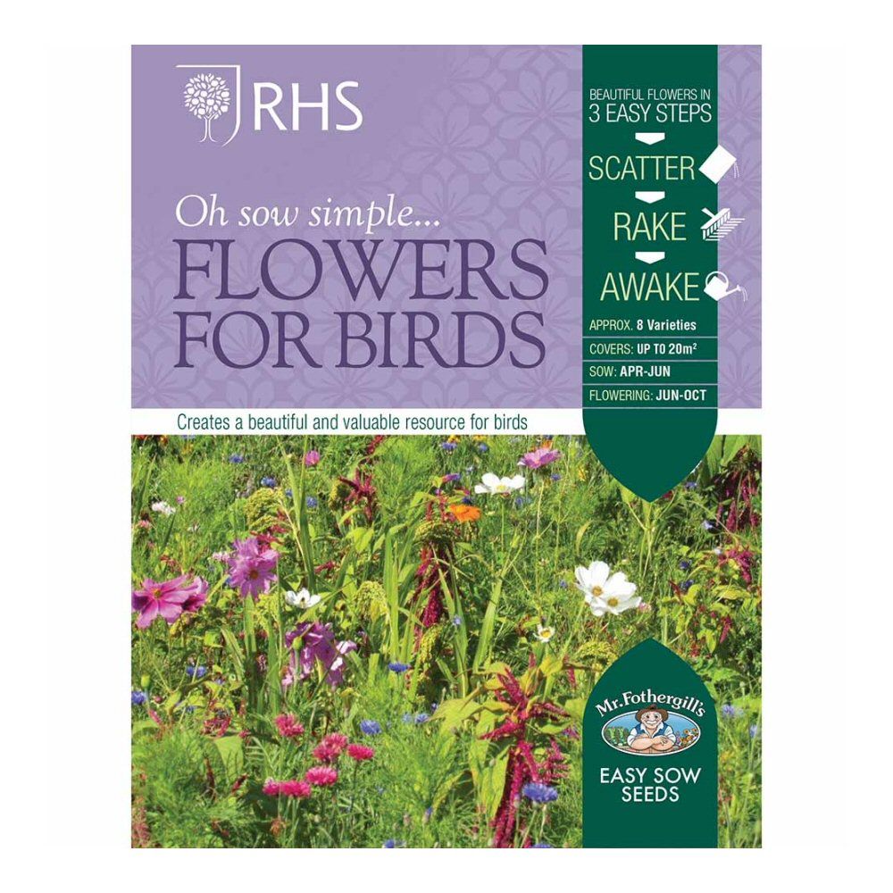 RHS Flowers for Birds Seed Mix – Old Railway Line Garden Centre