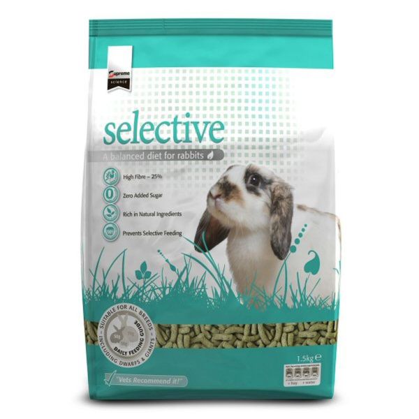 Supreme 1.5kg Science Selective Rabbit Food – Old Railway Line Garden ...