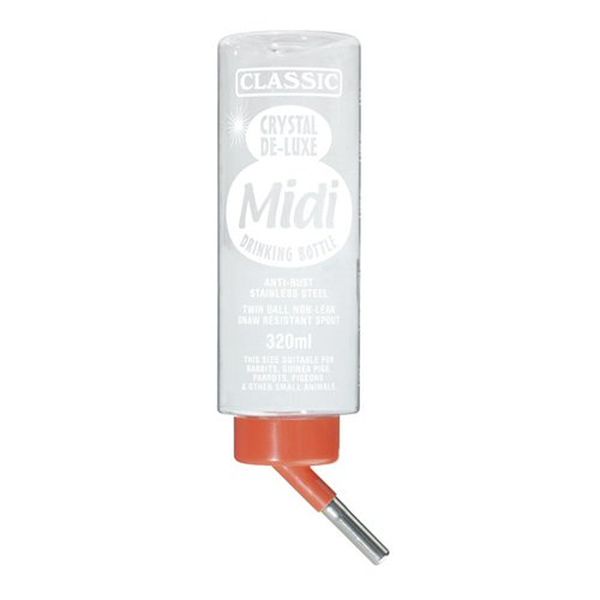 Caldex 320ml Midi Classic Crystal Deluxe Pet Drinking Bottle – Old ...