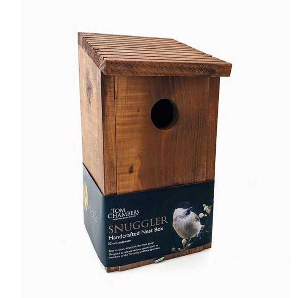Tom Chambers Bird Snuggler Wooden Nest Box – Old Railway Line Garden Centre