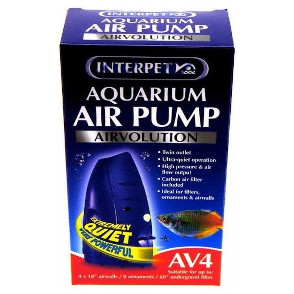 Interpet Air-Volution Air Pump AV4 - AP104 – Old Railway Line Garden Centre