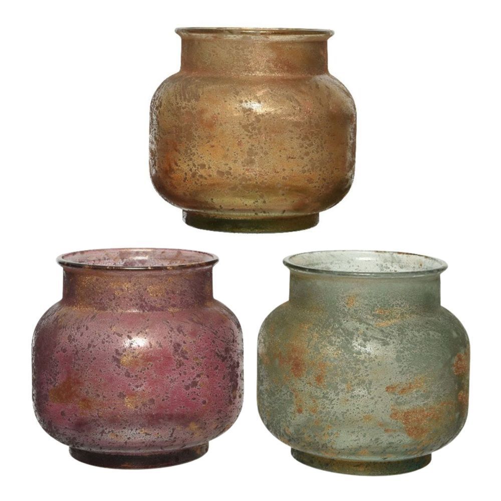 Kaemingk 20cm Recycled Glass Vase (Choice of 3) – Old Railway Line ...