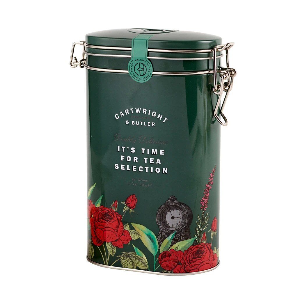 Cartwright & Butler 240g Time for Tea Tin – Old Railway Line Garden Centre