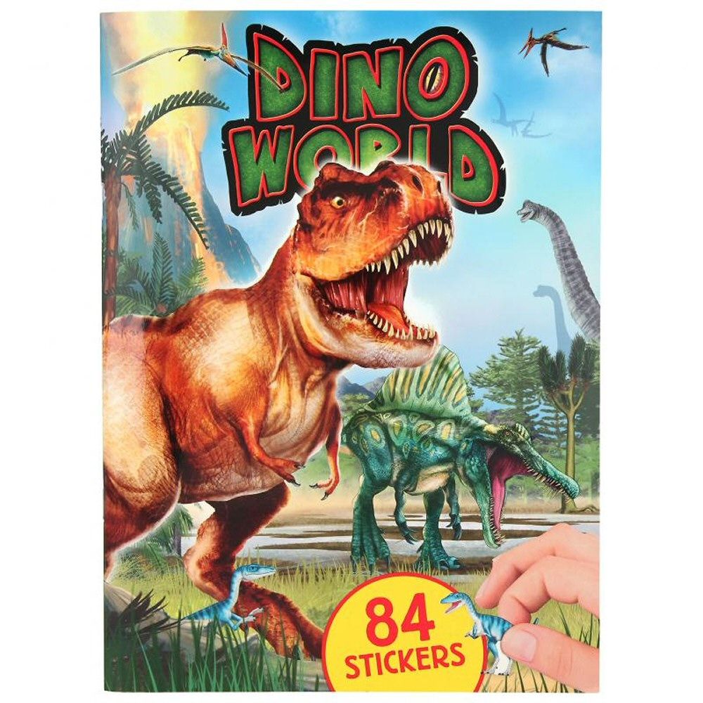 Depesche Dino World Dinosaurs Puffy Sticker Book – Old Railway Line ...