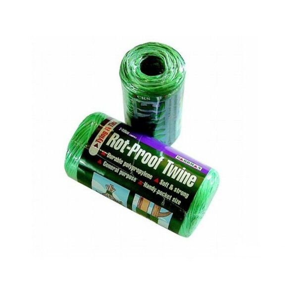 Gardman 100g Green Rot-Proof Twine – Old Railway Line Garden Centre