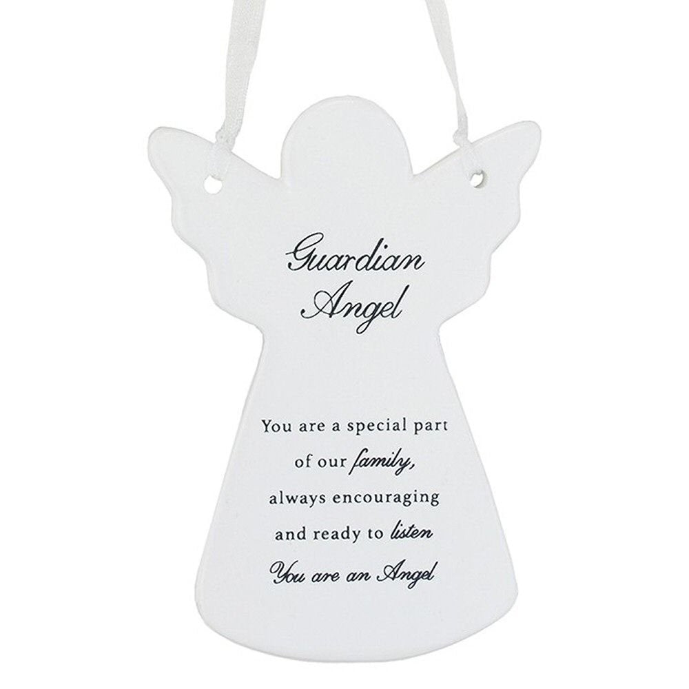 Joe Davies Guardian Angel Hanging Plaque – Old Railway Line Garden Centre