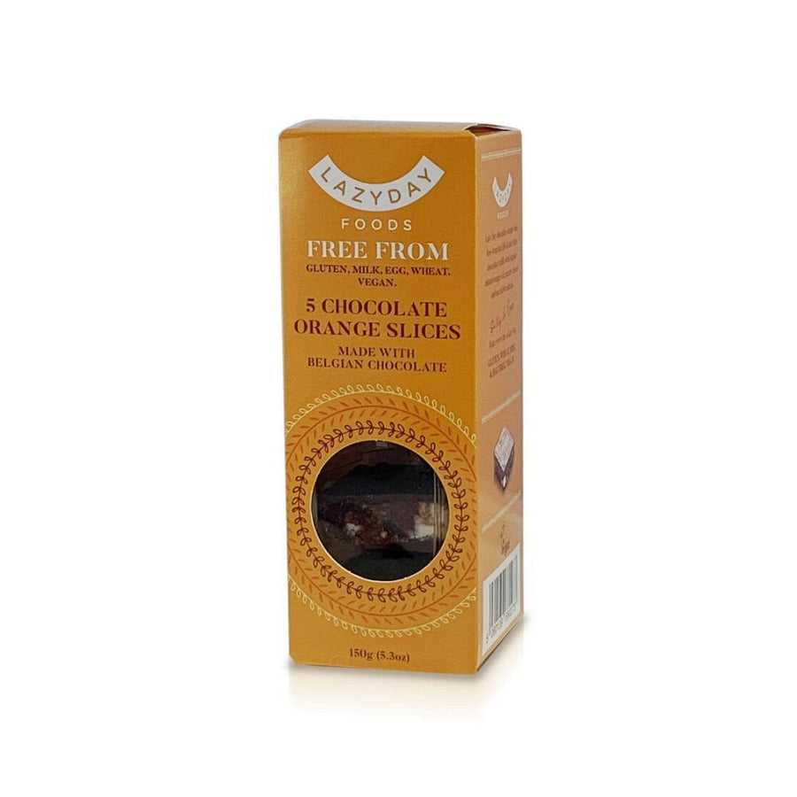 Lazy Day Foods 150g Gluten Free Chocolate Orange Slice – Old Railway ...