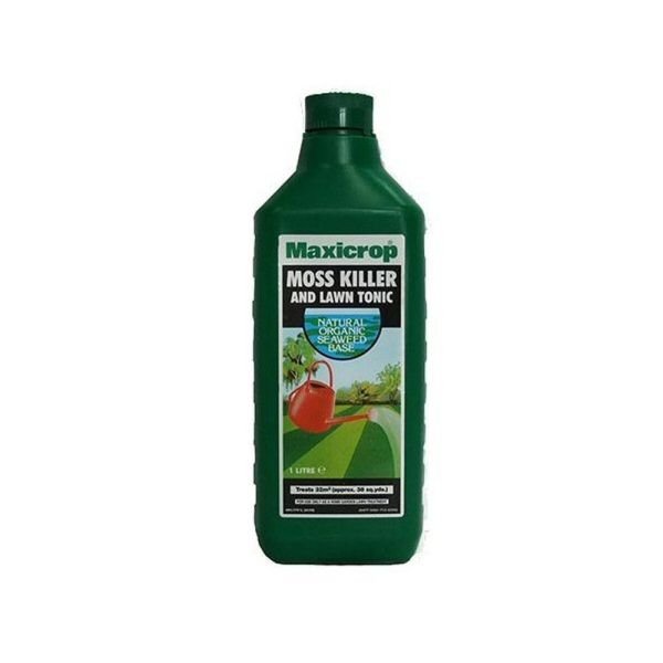 Maxicrop 1 Litre Moss Killer & Lawn Tonic – Old Railway Line Garden Centre