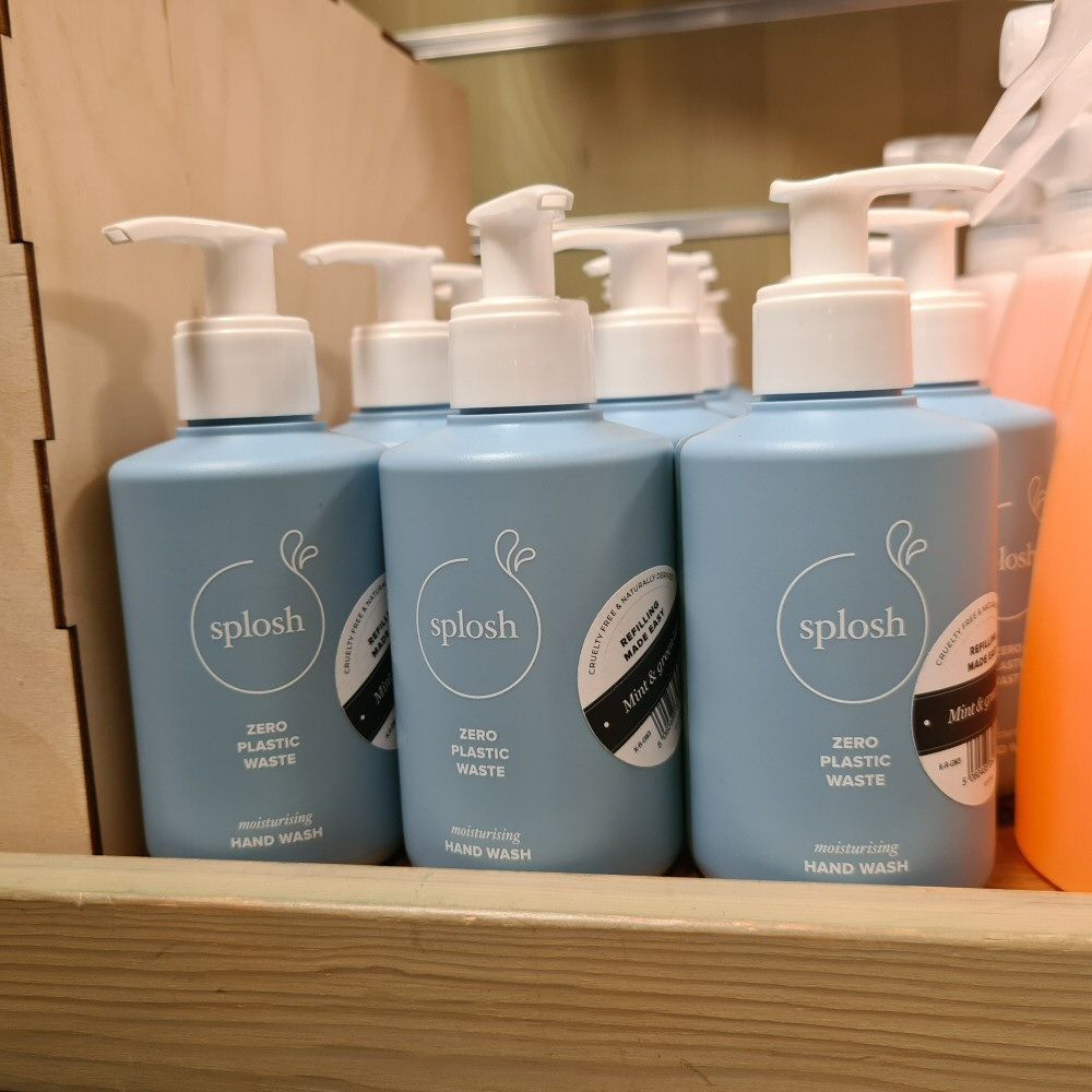 Splosh 250ml Mint & Green Teas Eco Hand Wash Gel Refill Pouch – Old ...