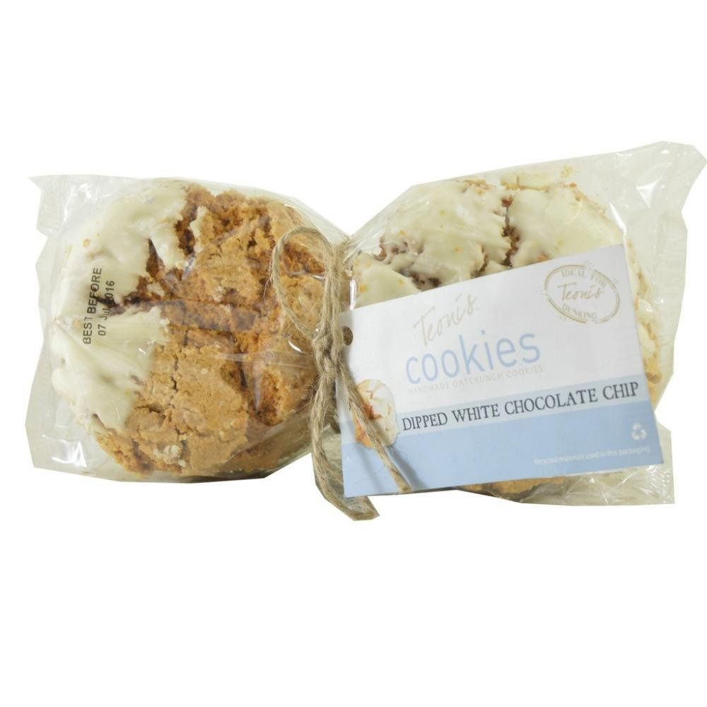 Teoni's 300g White Chocolate Chip Cookies – Old Railway Line Garden Centre