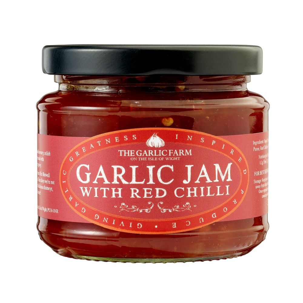The Garlic Farm 240g Garlic Jam With Red Chilli – Old Railway Line ...