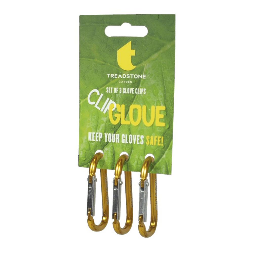 Treadstone ClipGlove Pack of 3 Yellow Carabiner Clips – Old Railway ...