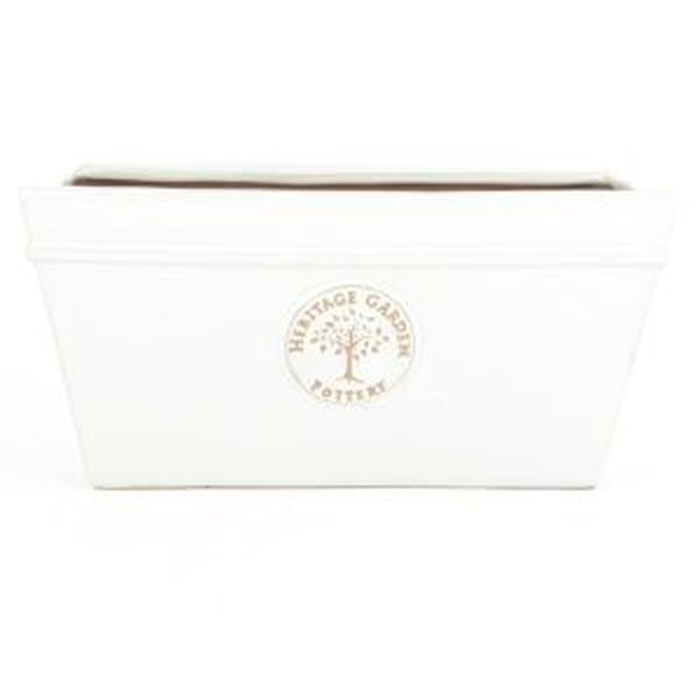 Woodlodge 45cm White/Cream Glazed Heritage Edwardian Trough – Old ...